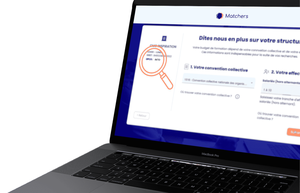 Trouver votre OPCO simplement avec le nom de votre entreprise